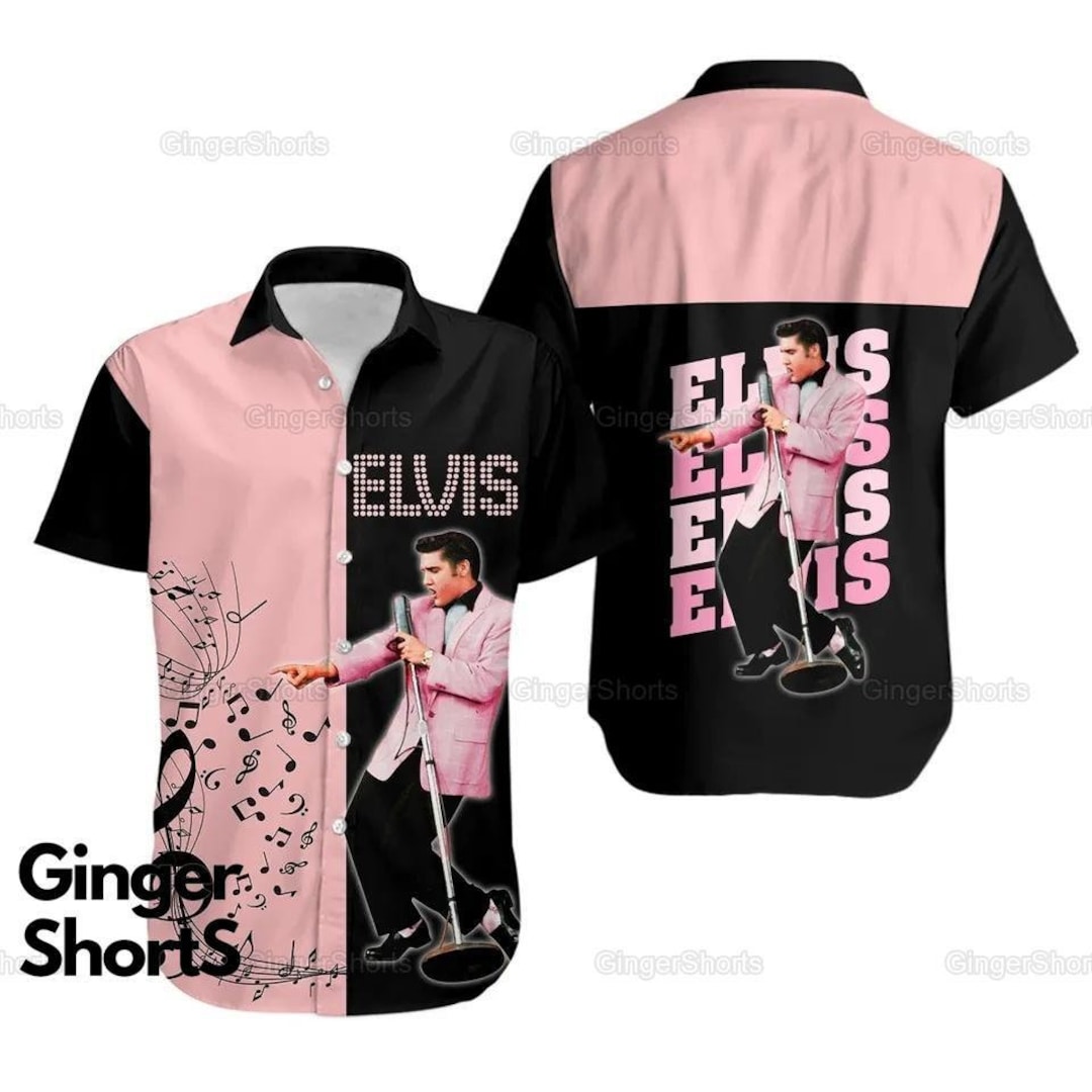 Elvis Presley Button up Shirt, Elvis Presley Button Shirt, Elvis ...