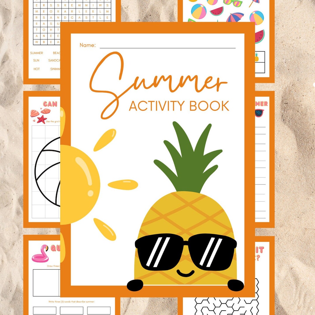Digital Printable Summer Activity Pack/ Activities/ Printable ...