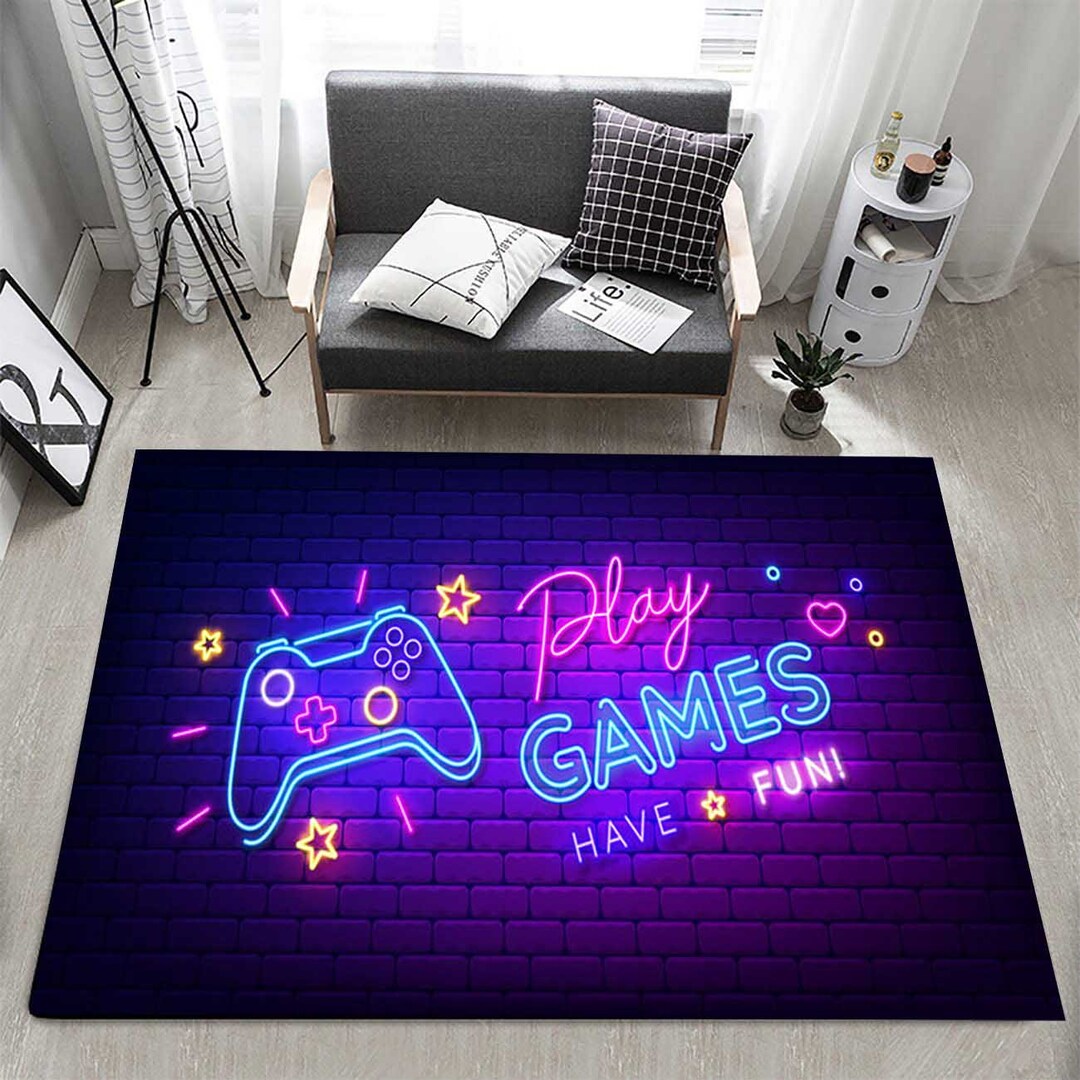 Game Console Rug,gamer Rug,colorful Rug,gaming Rug,esport Rug,gaming ...
