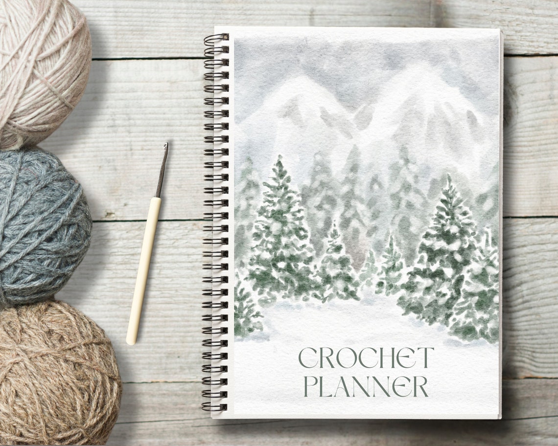 Printable Crochet Project Planner Crochet Journal Crochet Planner ...