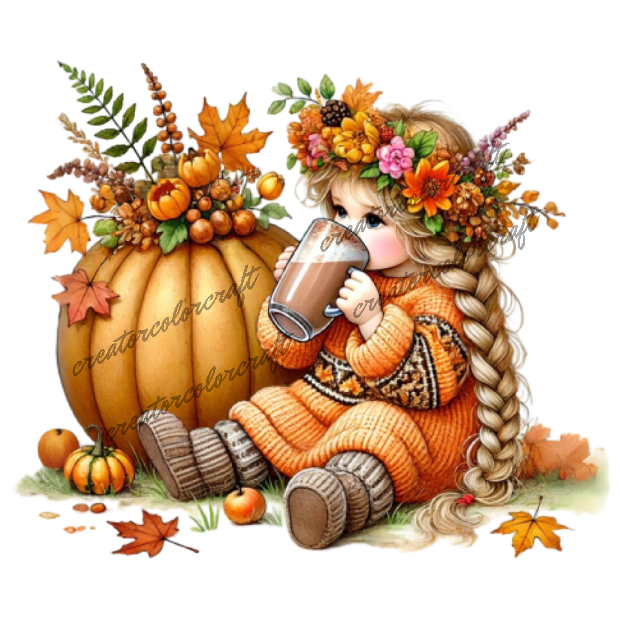 Fall Gnomes Clipart PNG Bundle, Fall Gnome Png, Autumn Gnome Png, Gnome ...