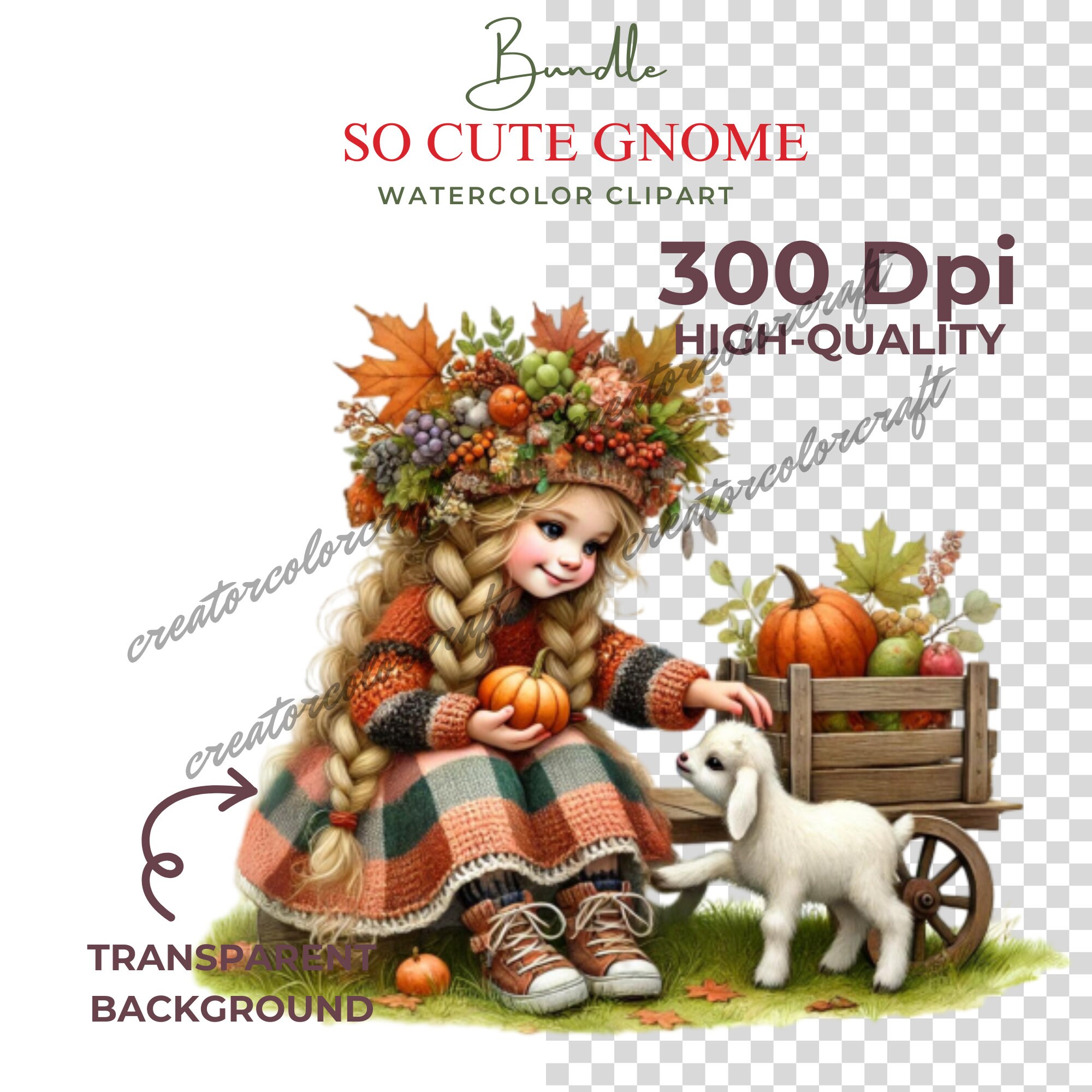 Fall Gnomes Clipart PNG Bundle, Fall Gnome Png, Autumn Gnome Png, Gnome ...
