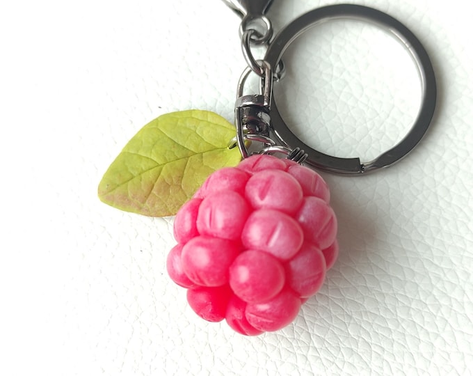 By the Shed Raspberry Keyring Hedgerow Fruit Vegetables Gardening Gift ...