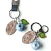 Handmade Big Blueberry Keychain, Blueberry Bag Charm, Berry Purse Charm ...
