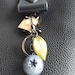 Handmade Big Blueberry Keychain, Blueberry Bag Charm, Berry Purse Charm ...