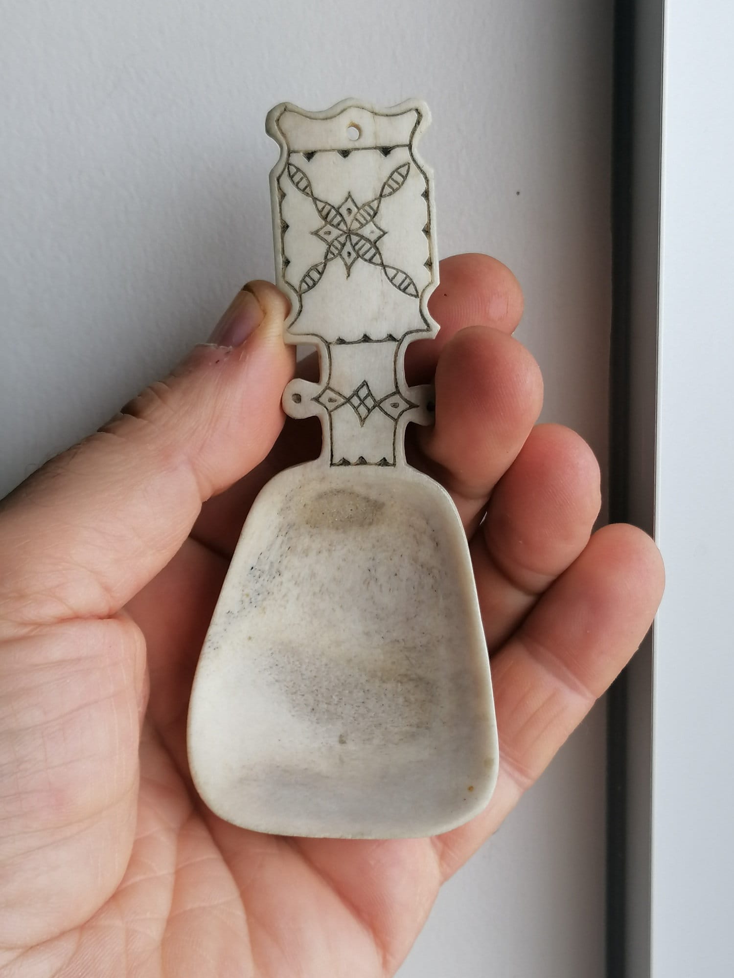 A Traditional Signed Nordic Carved Reindeer Horn Spoon Year Ca 1930 - Etsy