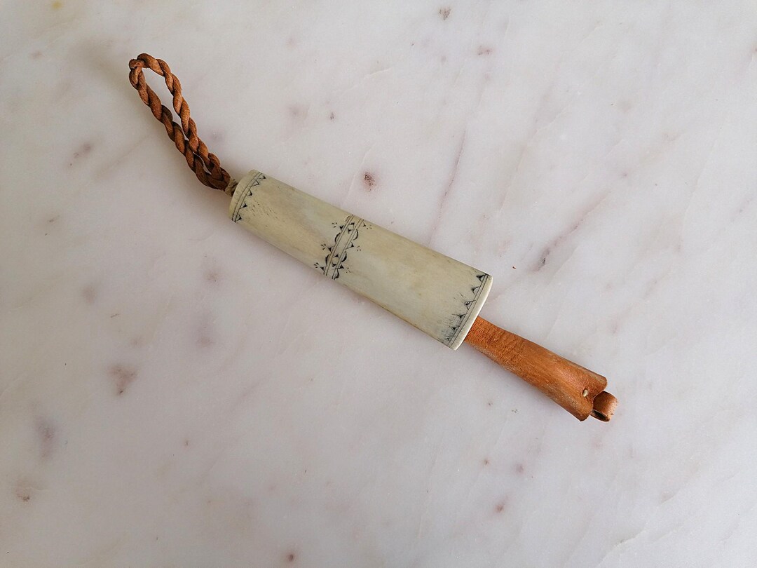 Hand Carved Sami Reindeer Horn Needle Case, Ca 1930 - Etsy