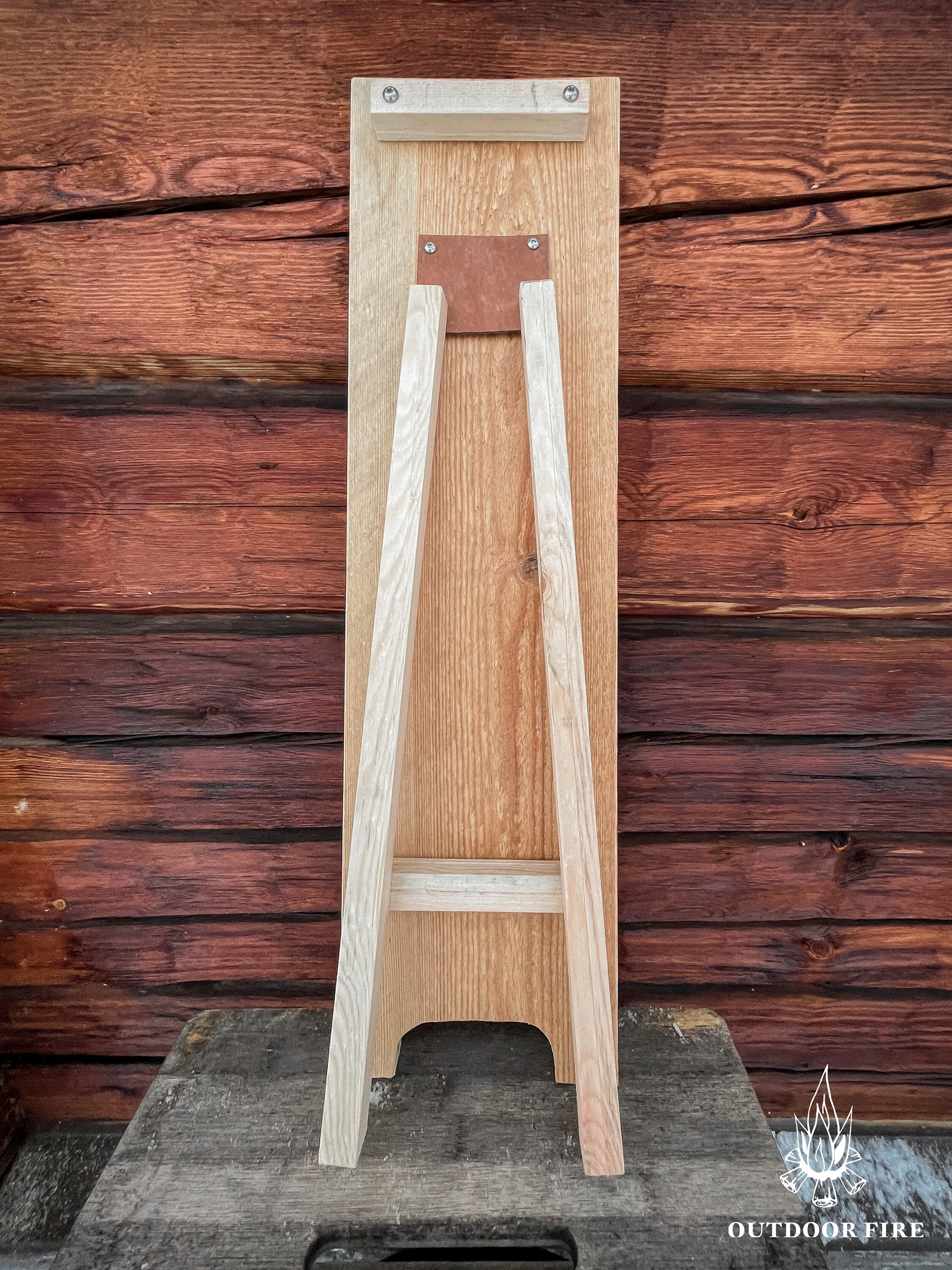 Flamed Salmon Board With Branding & Forged Nails, Handcrafted Finnish ...