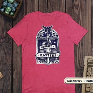 Dnd Dm Shirt, the Secret Order of Dungeon Masters, Art Deco Art Nouveau ...