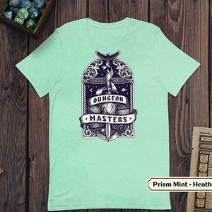 Dnd Dm Shirt, the Secret Order of Dungeon Masters, Art Deco Art Nouveau ...