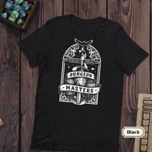Dnd Dm Shirt, the Secret Order of Dungeon Masters, Art Deco Art Nouveau ...