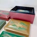 Set of 5 Interlocking Rectangular Lacquered Chinese Jewelry Boxes ...