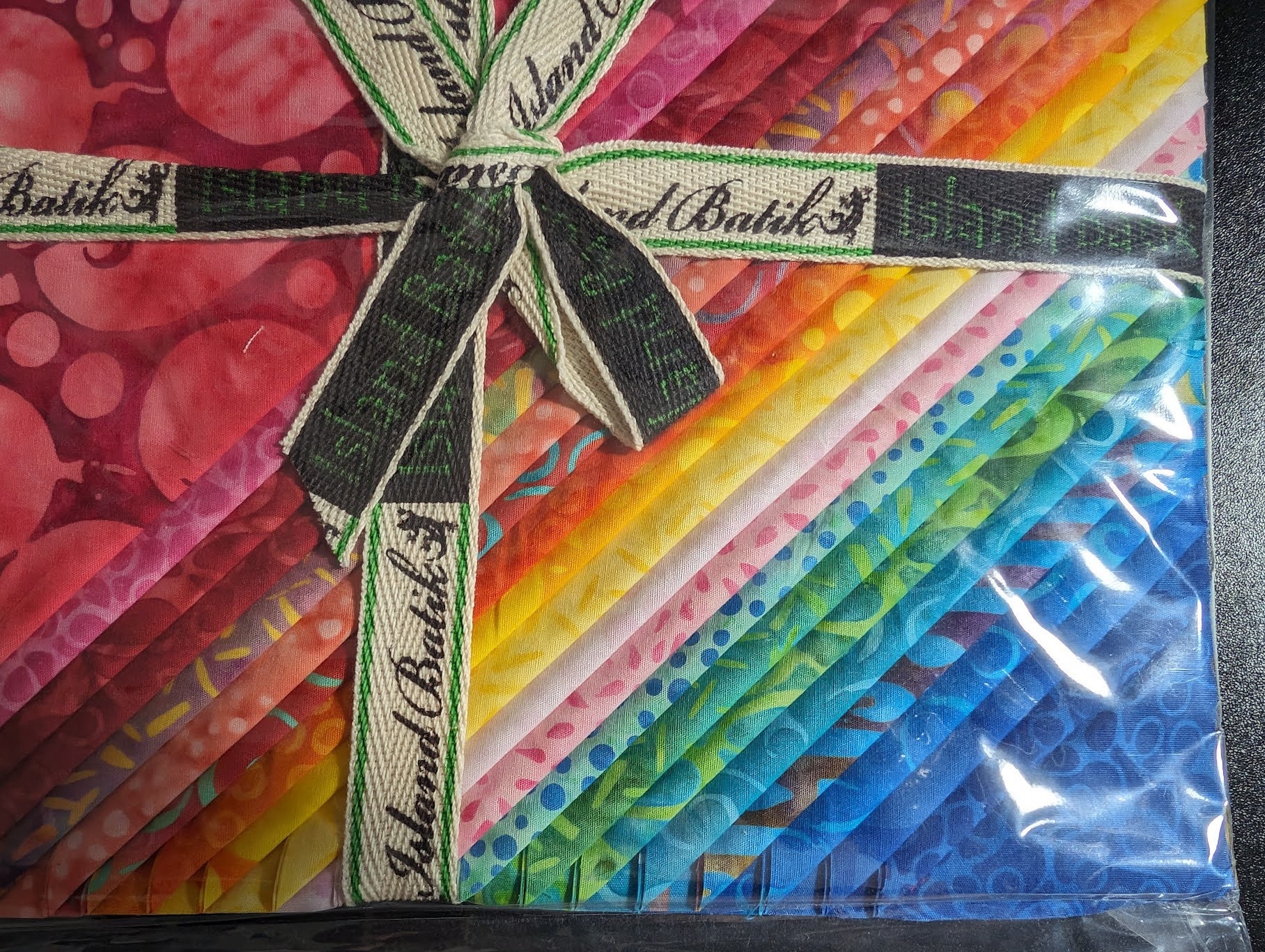 Rainbow Celebration Batiks Layer Cake by Kathy Engle for Island Batik ...