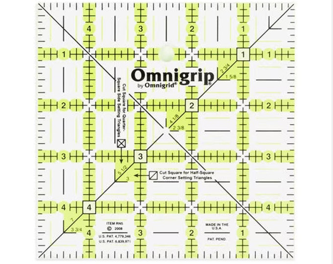 Creative Grids 5.5 Square Quilting Ruler Template, CGR5 - Etsy