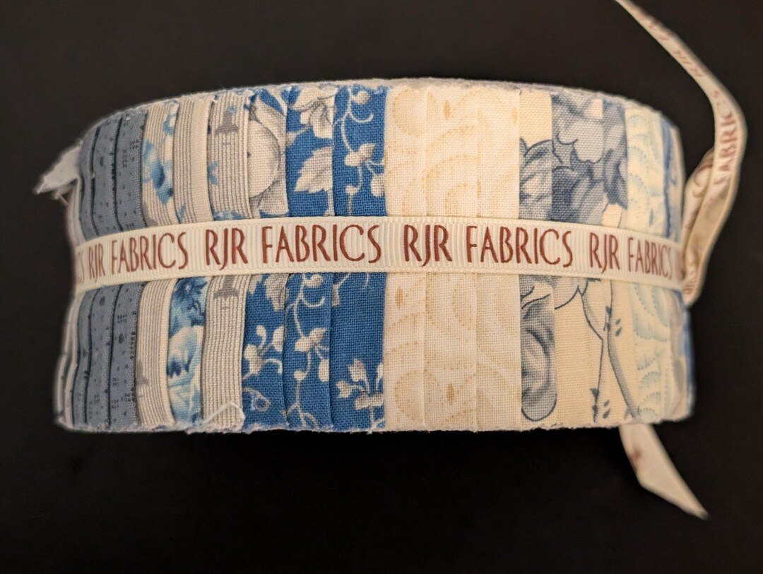 Maison Bleue Jelly Roll Aka Pixie Strips by Robyn Randolph for RJR - Etsy