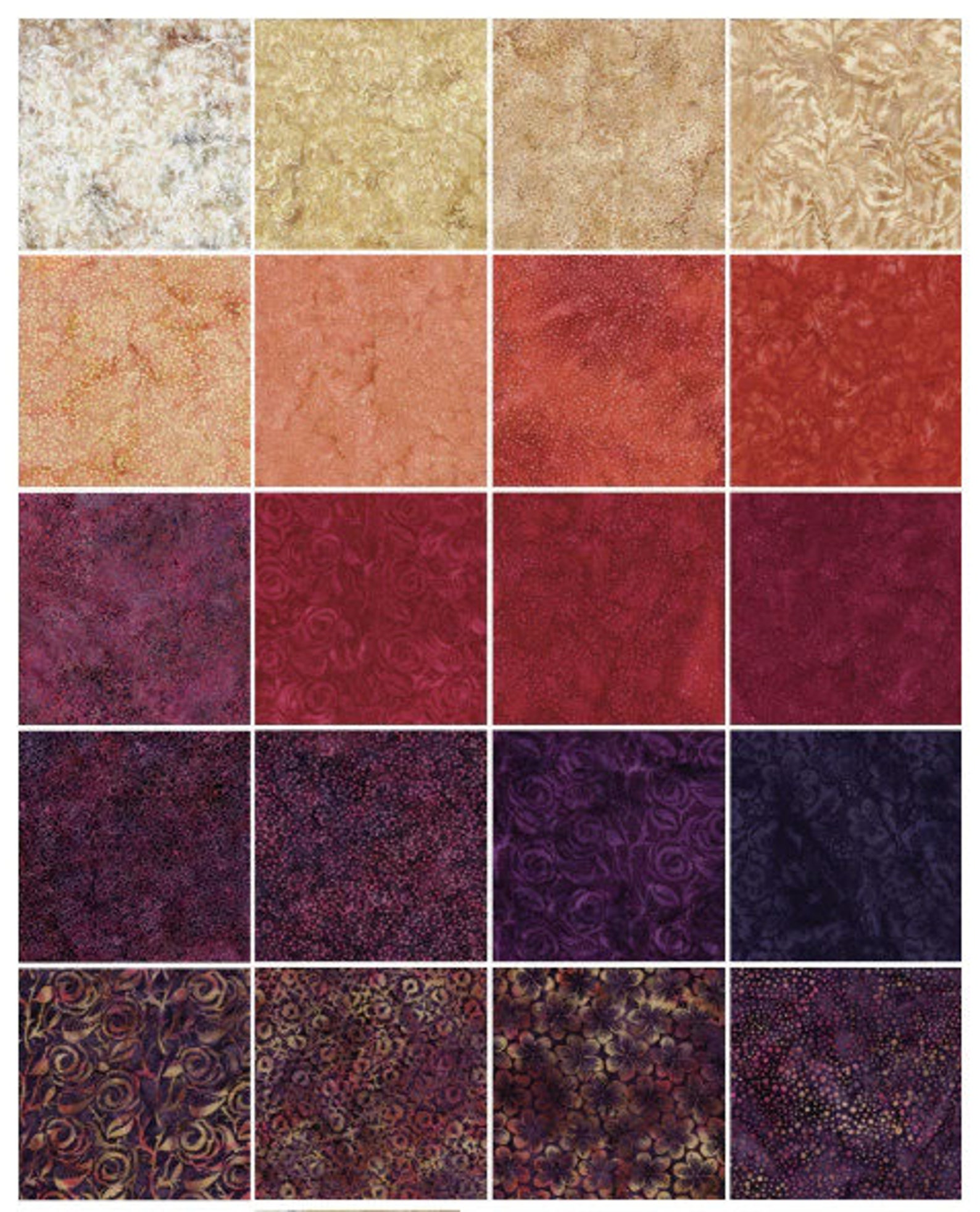 Nightshade Batik Layer Cake by Island Batik 10 Inch Tiles - Etsy