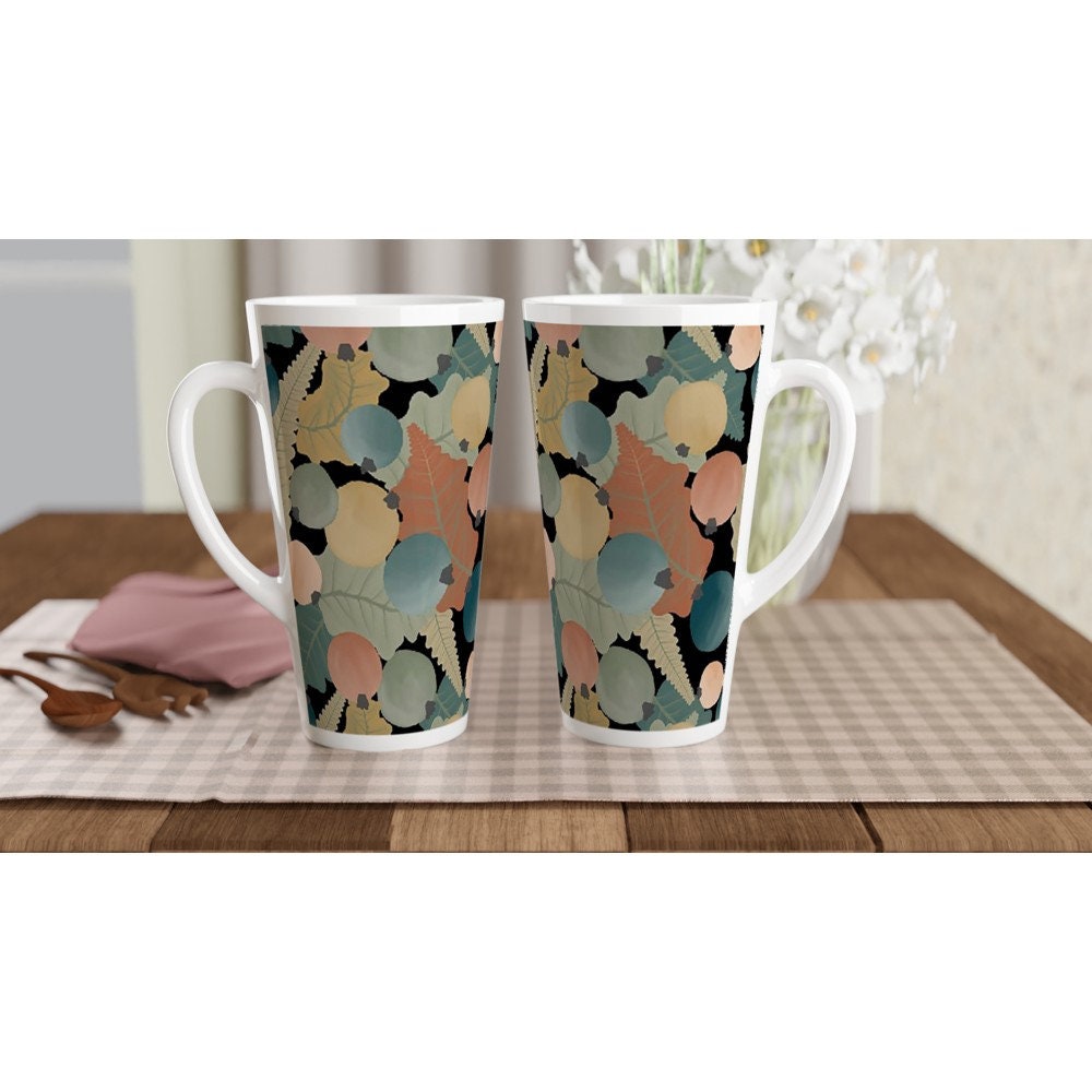 17 Oz Latte Mug Template Instant Download Personalized Ts Coffee