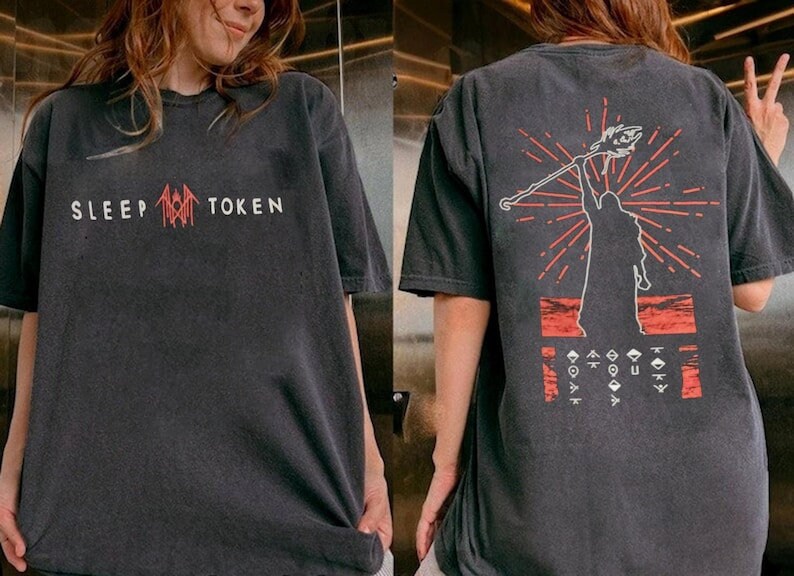 Vintage Sleep Token 2024 Reaper Angel Shirt, Sleep Token Fan Shirt sold ...