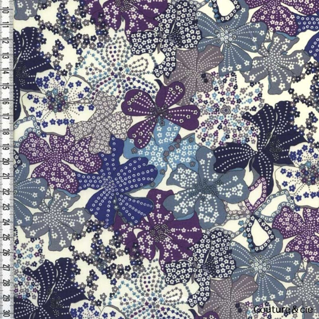 Liberty Poplin Mauvey Purple Fabric by 25cm - Etsy