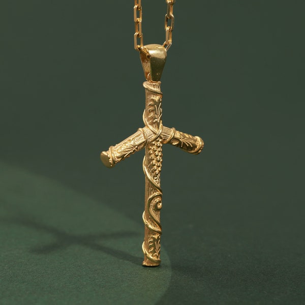 Grapevine Cross - Etsy