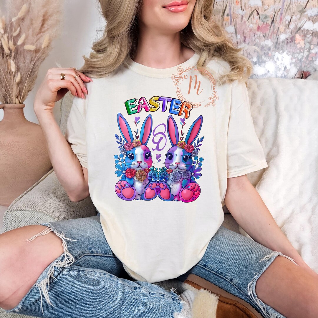 Easter Vibes Png, Cute Bunny Png, Retro Easter Png, Funny Easter Bunny ...