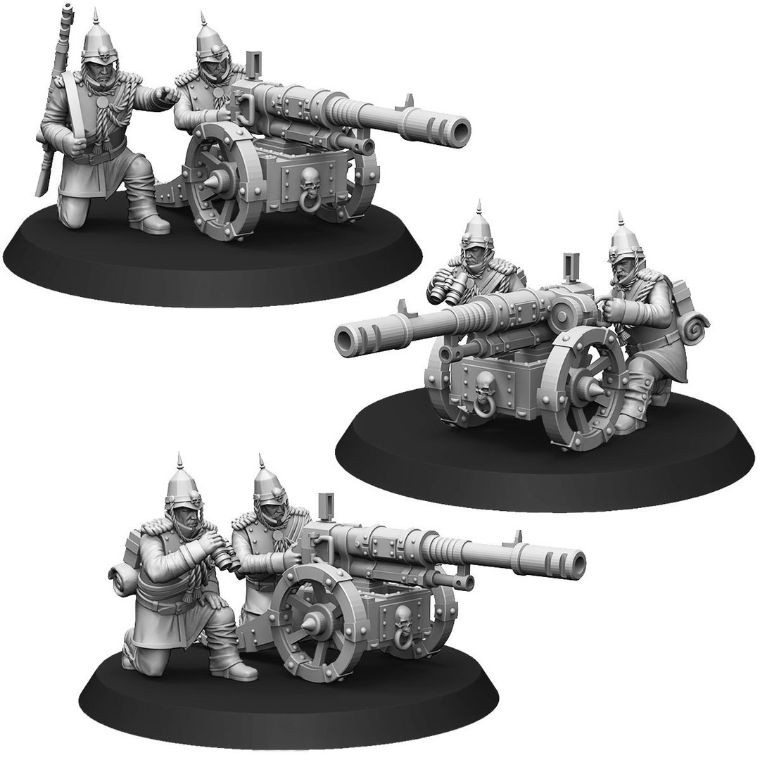 Royal Regiment Heavy Support Squad With Autocannon (3U) - Etsy
