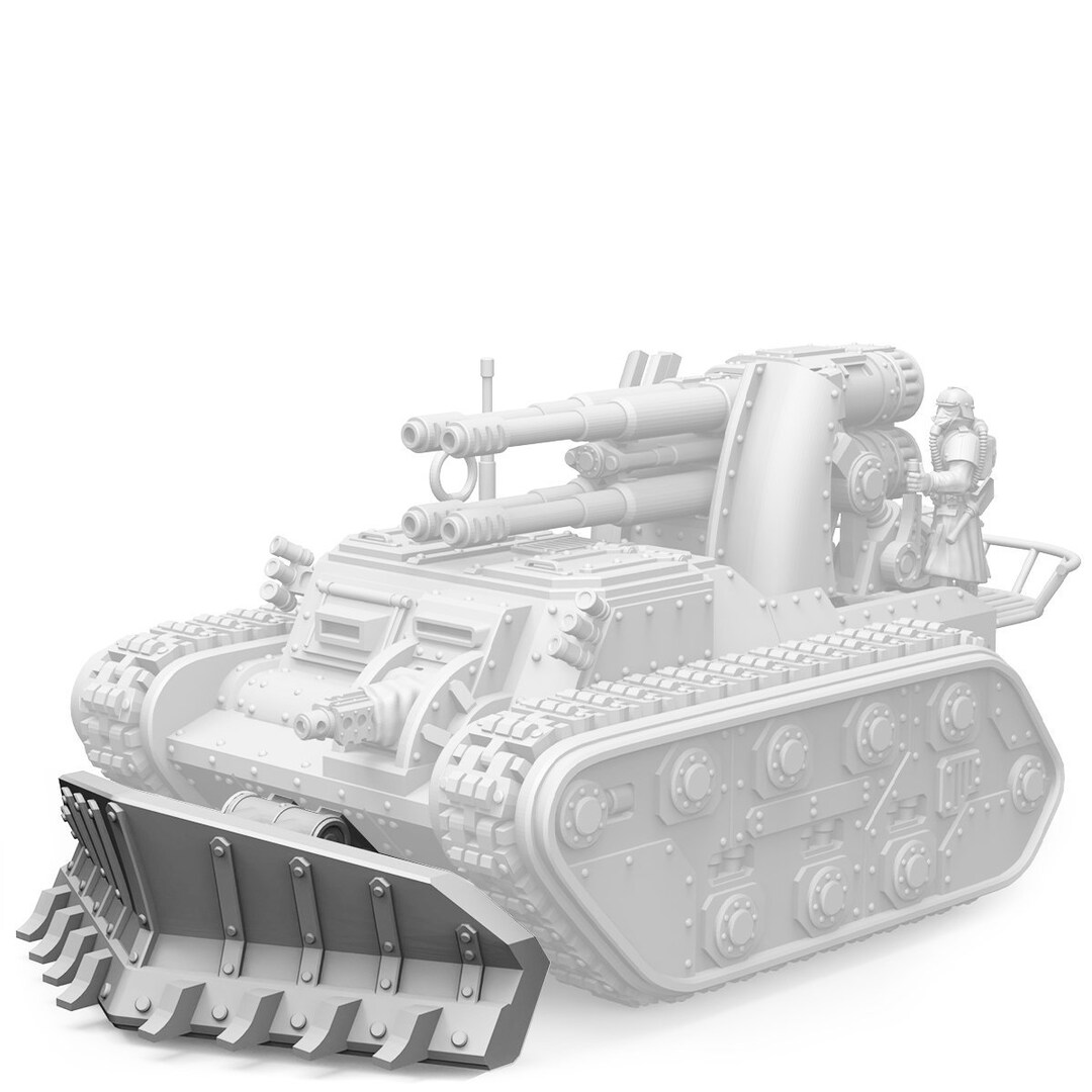 Death Division Flak Tank Dozer Blade - Etsy