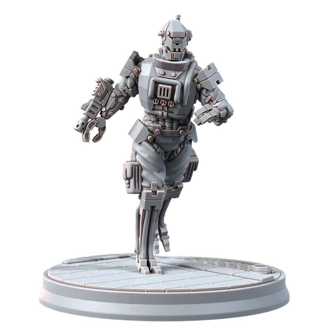 Automata Helghast Footsoldier Robot Running - Etsy