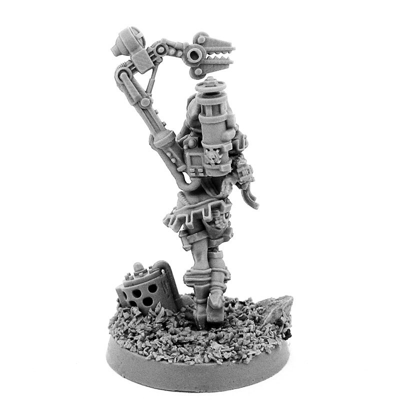 Mechanic Adept Female Tech Priest With Servo-arm Mk-v - Etsy UK