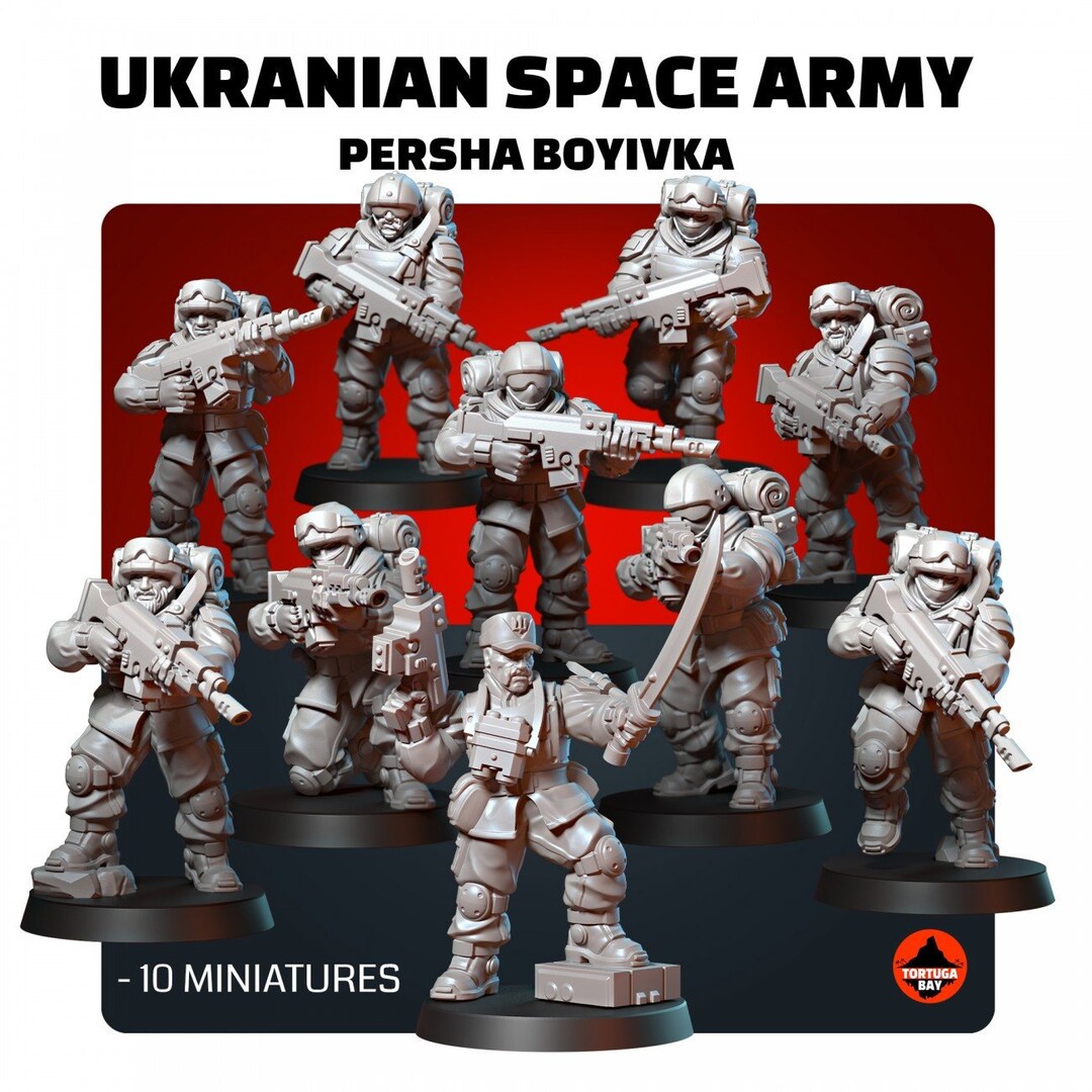 Ukrainian Space Army Persha Boyivka (10U) - Etsy