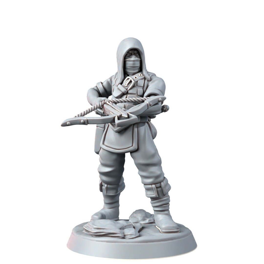 Humans - Bandit With Crossbow - Etsy