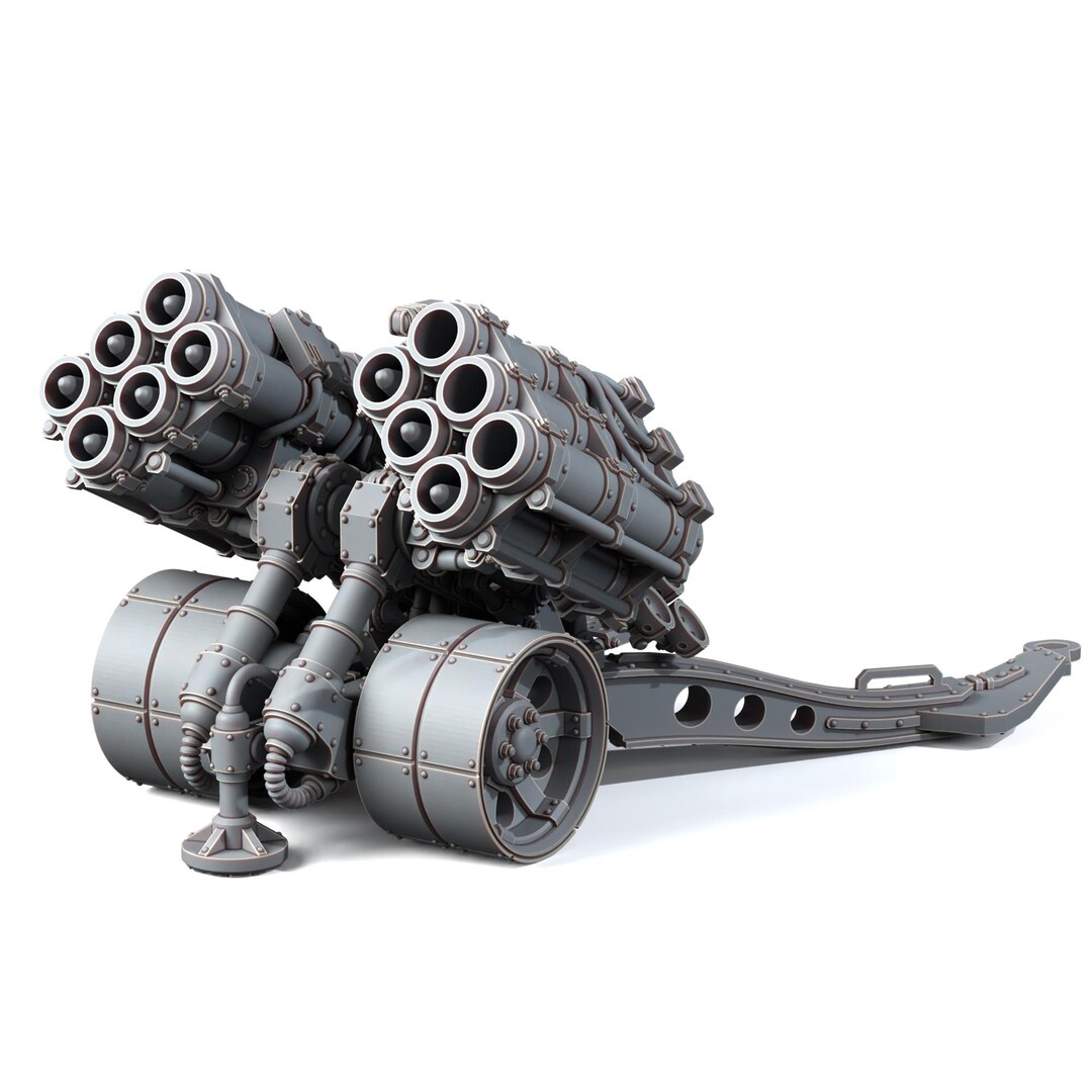 Death Division Multiple Rocket Launcher - Etsy