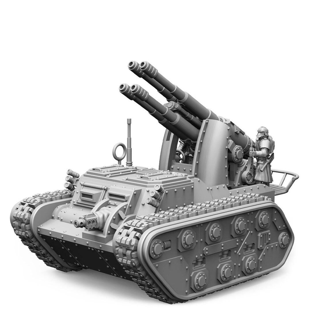 Death Division Flak Tank - Etsy
