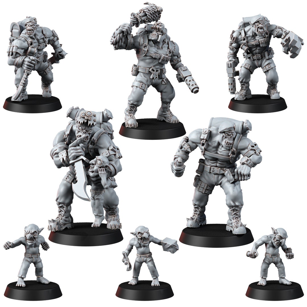 Orkz Kommando Blitz Full Squad (8U) - Etsy