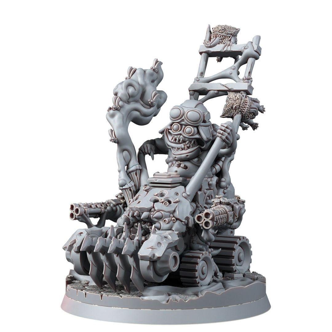 Void Infestation Terrain Plague Lawnmower With Cannon - Etsy