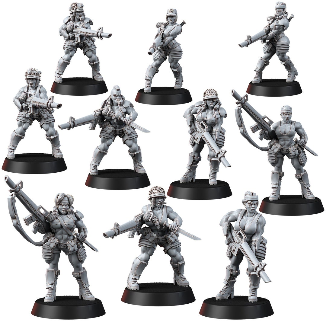 Jungle Fighters With Rifles - Etsy Australia