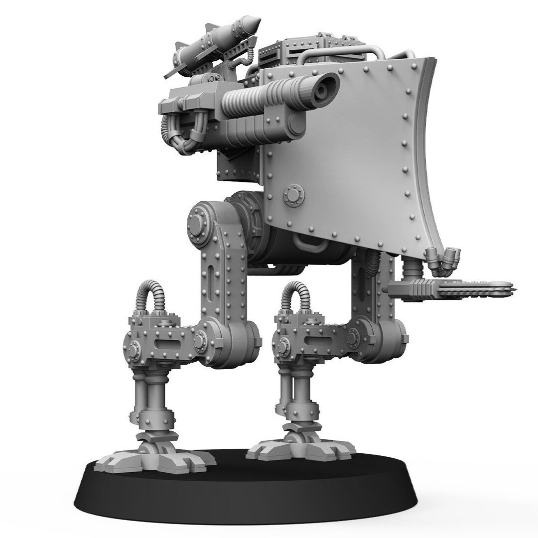 Death Division Heavy Mech With Lascannon - Etsy