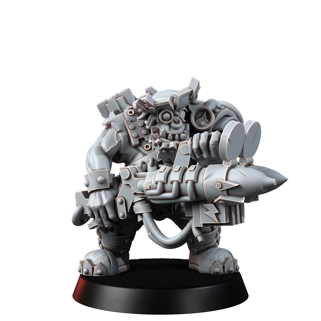 Ork Shipwrecker With Torpedo Launcha - Etsy
