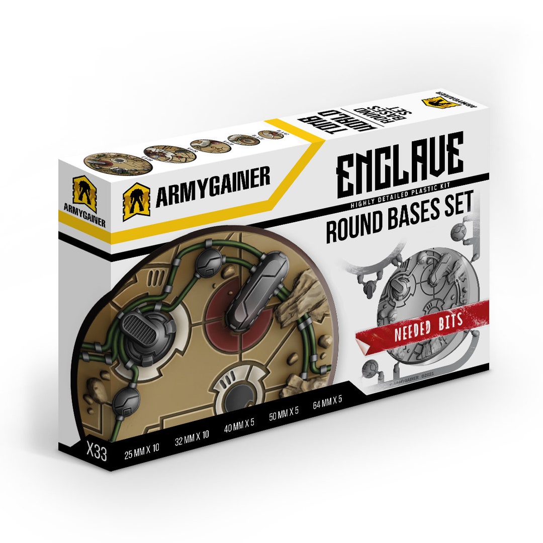 Enclave Round Bases Set - Etsy