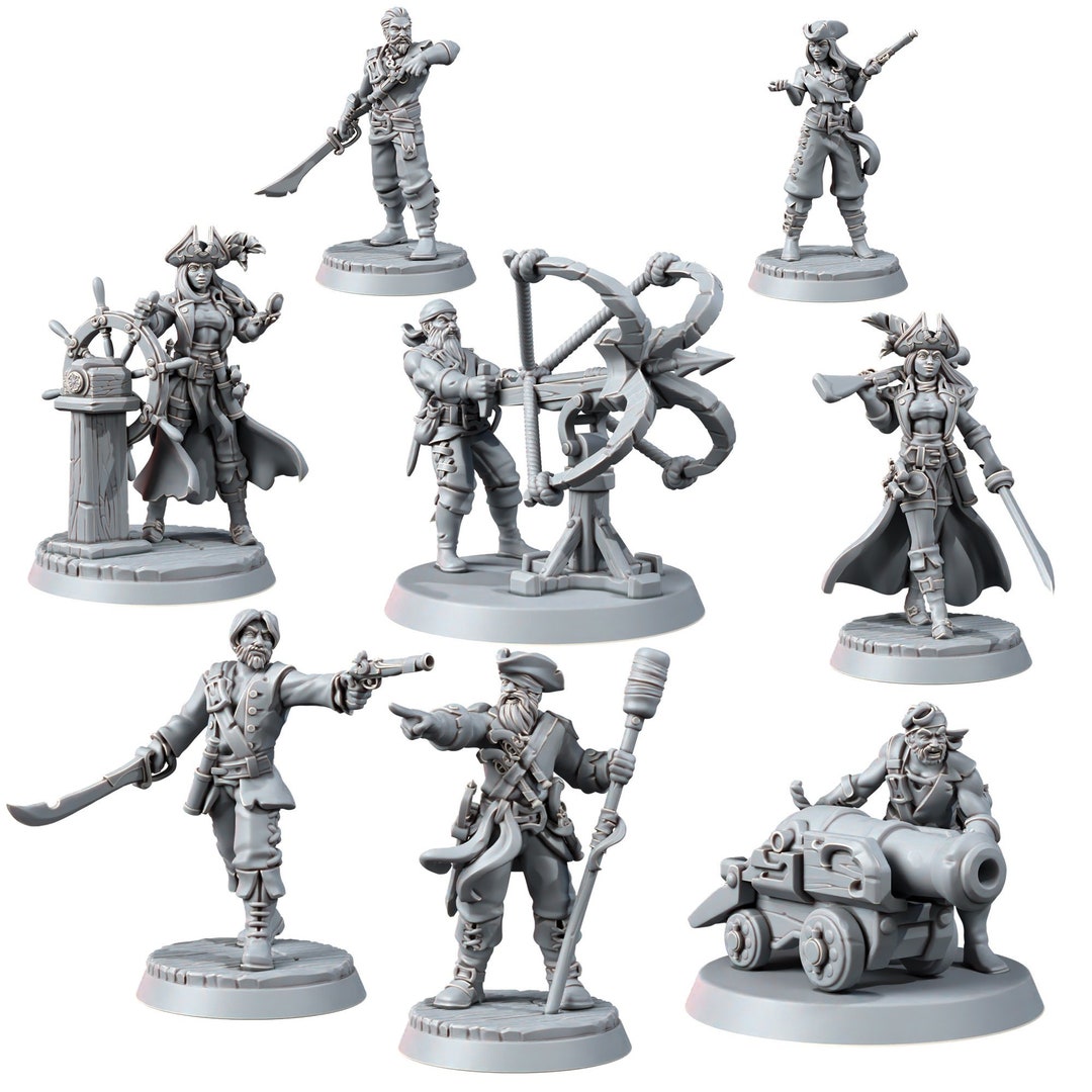 Humans Pirate Crew 8U - Etsy