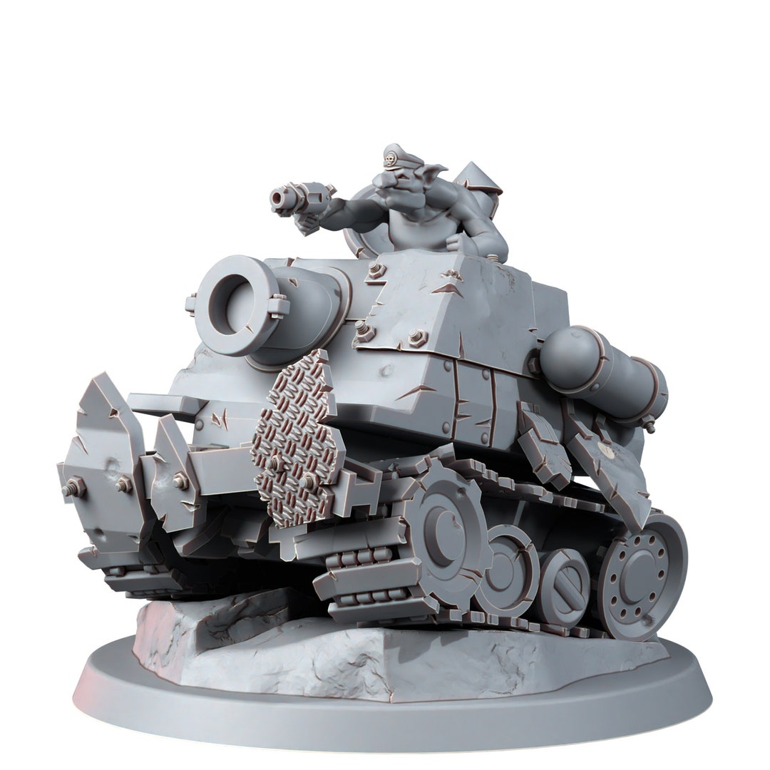 Ork Small Goblin Tank V2 - Etsy