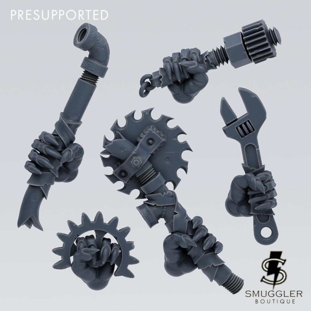 Orks Mek Hands V1 - Etsy