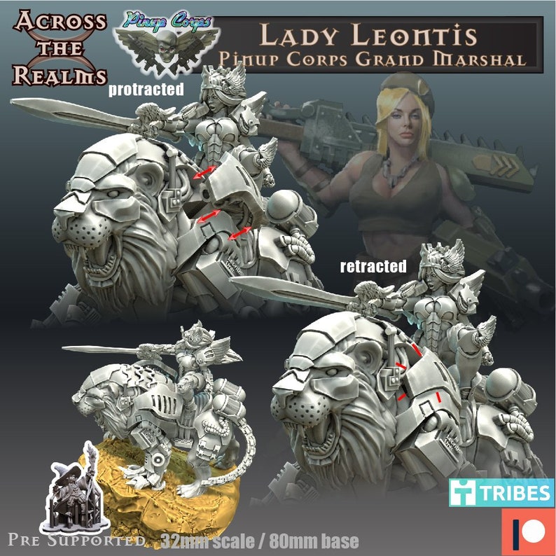 Imperial Female Corps Lady Leontis Grand Marshal - Etsy
