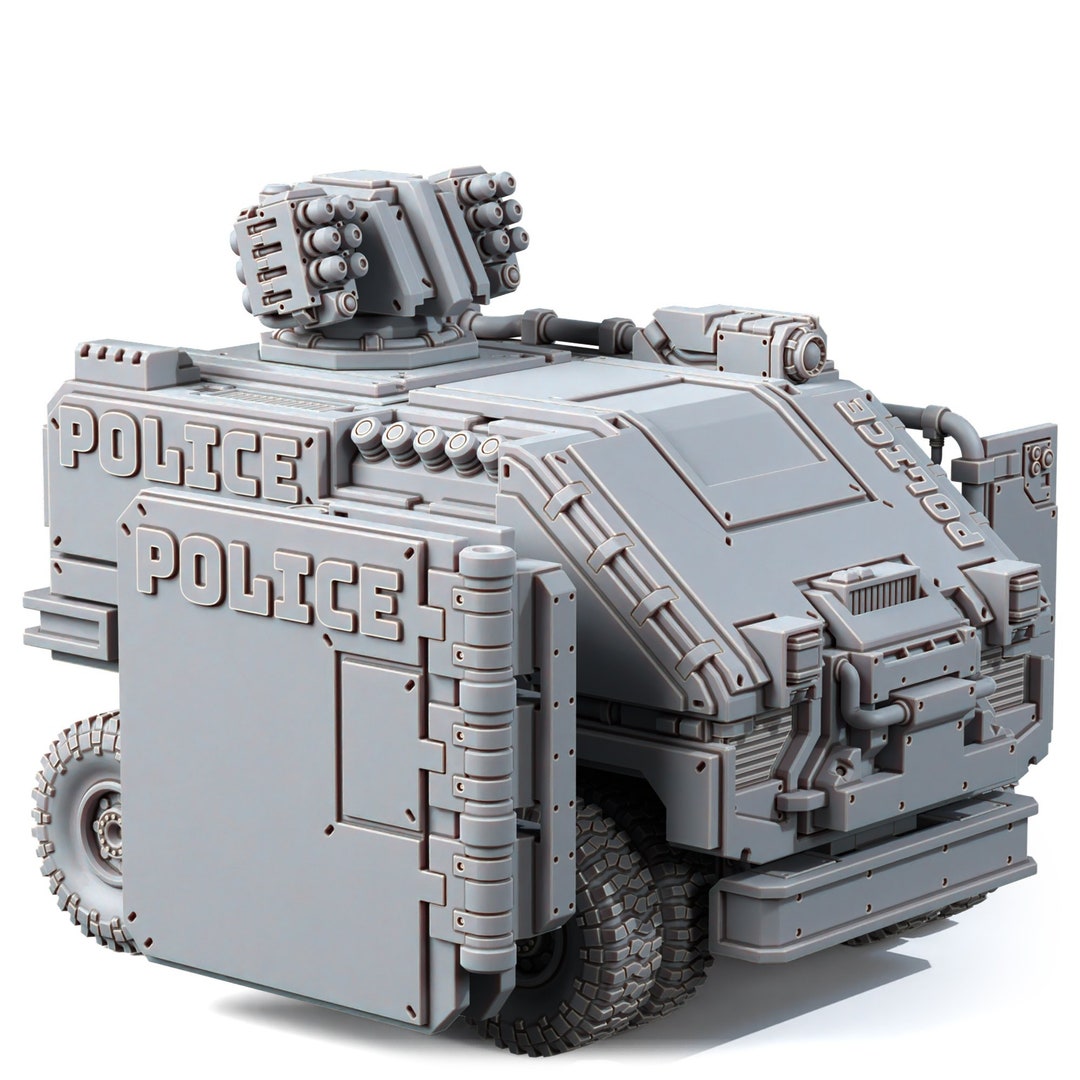 Raid in Zadorn Bulwark Police Riot Vehicle - Etsy Raid in Zadorn Bulwark Police Riot Vehicle - Etsy