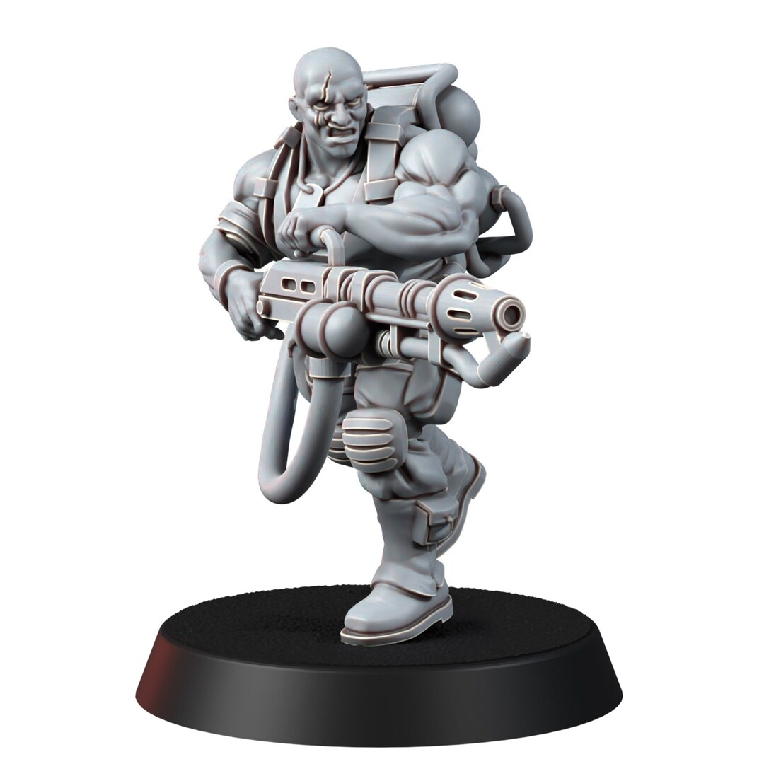 Spacenam Veteran With Flamer V1 - Etsy