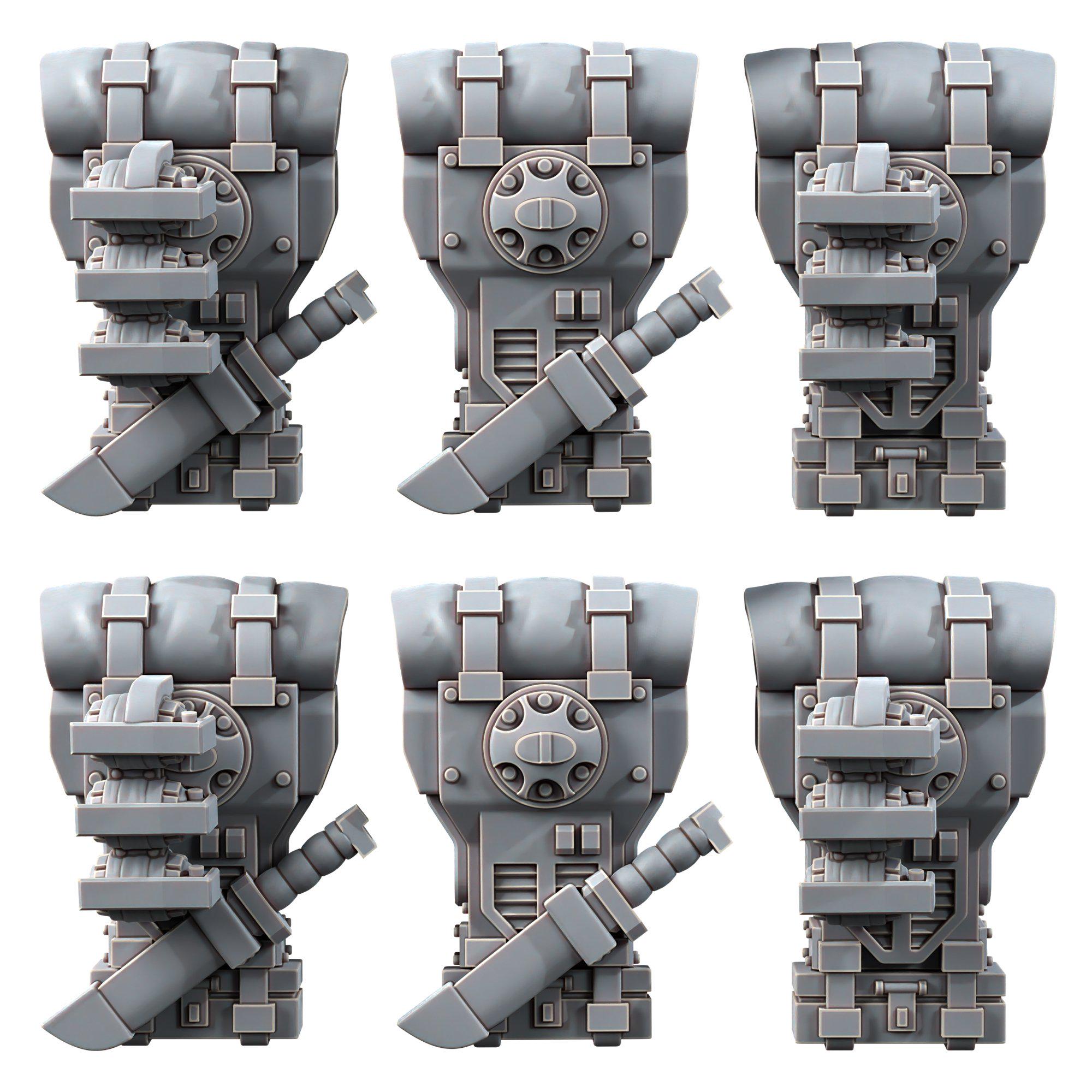 Armatis Mors Warriors Scouts Backpacks Set 6U - Etsy