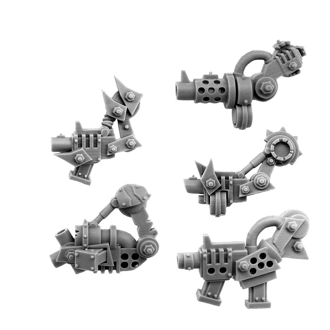 Ork Cyborg Conversion Bits Bionic Slugga Arm K-403 (5U) (left) - Etsy