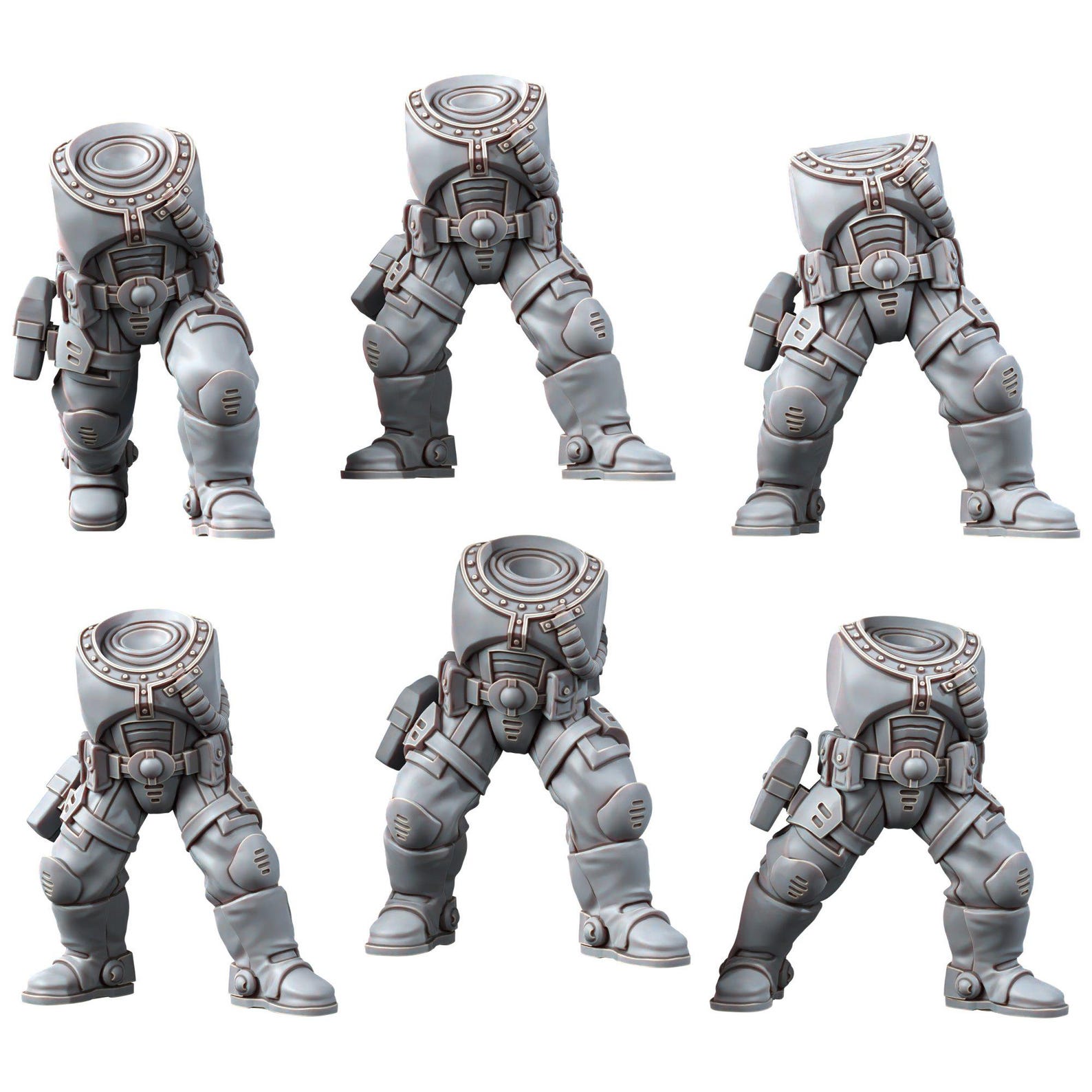 Armatis Mors Warriors Scouts Body Set (6U) - Etsy