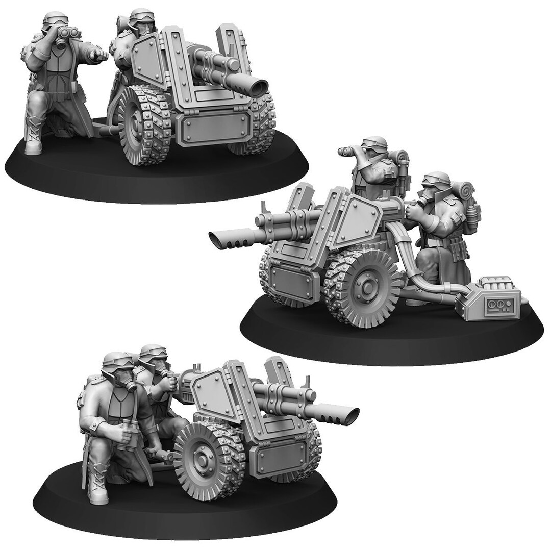 Steel Guard Heavy Support Squad With Lascannon (3U) - Etsy