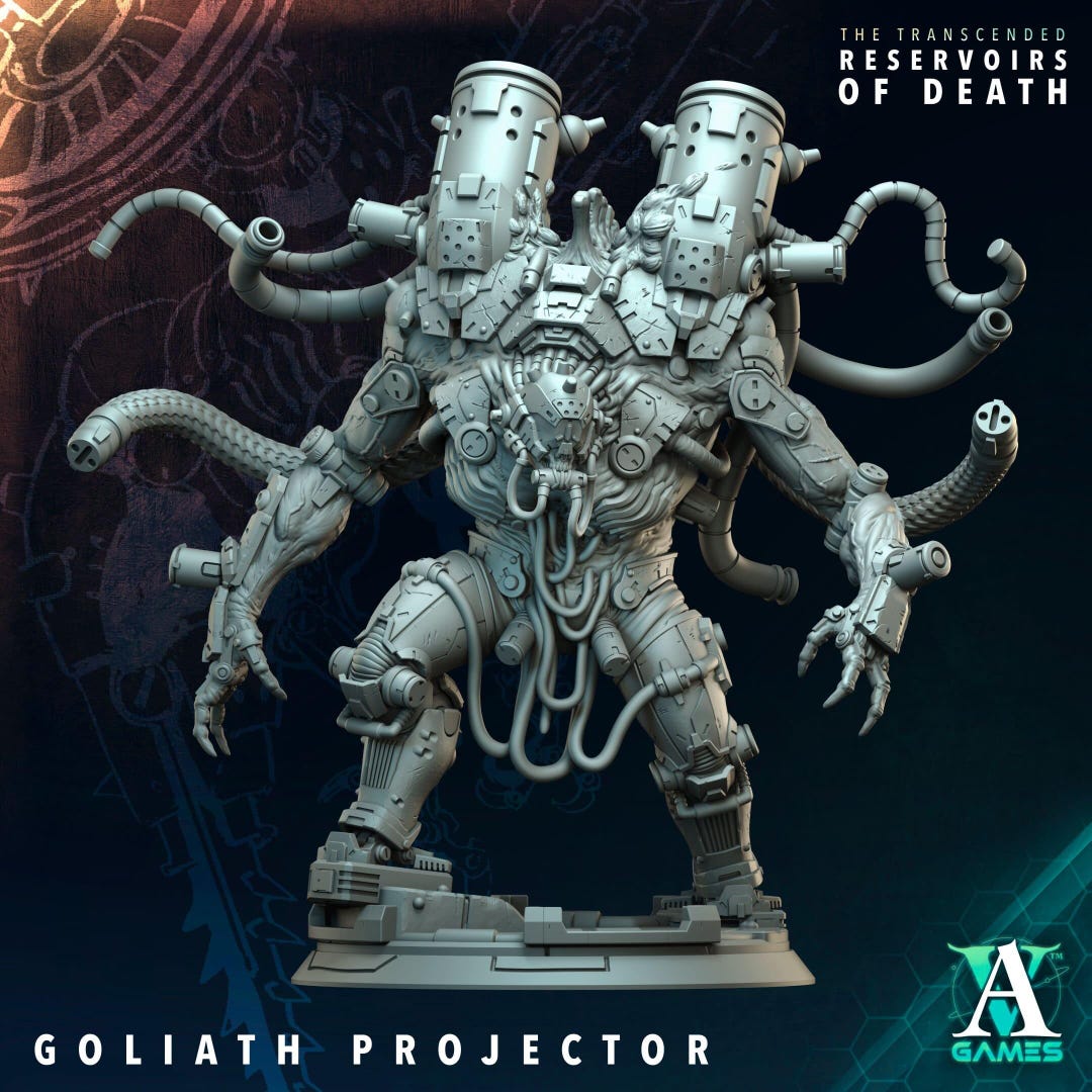 Reservoirs of Death Goliath Projector - Etsy